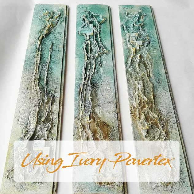 Ivory Powertex - Using colour with Ivory Powertex - Blog - Kore Sage Art