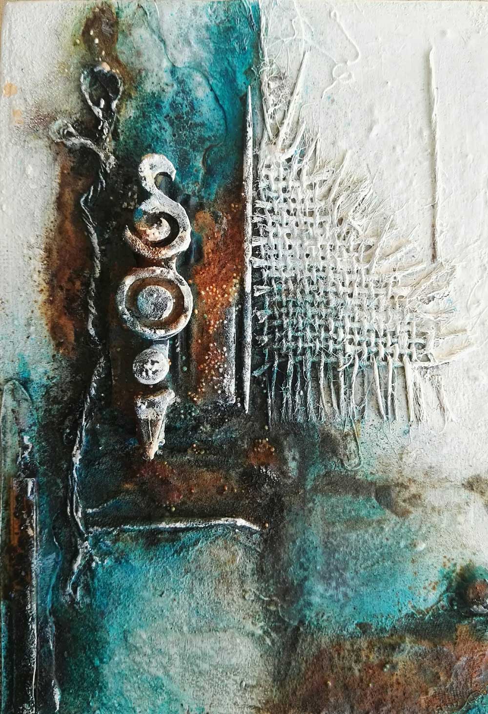 Mixed Media Gallery - Powertex and mixed media art - Kore Sage | Mixed ...