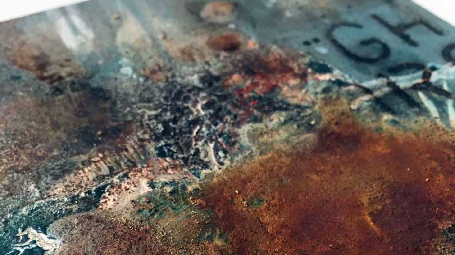 Create a Powertex art background with Bister - Kore Sage | Mixed Media ...